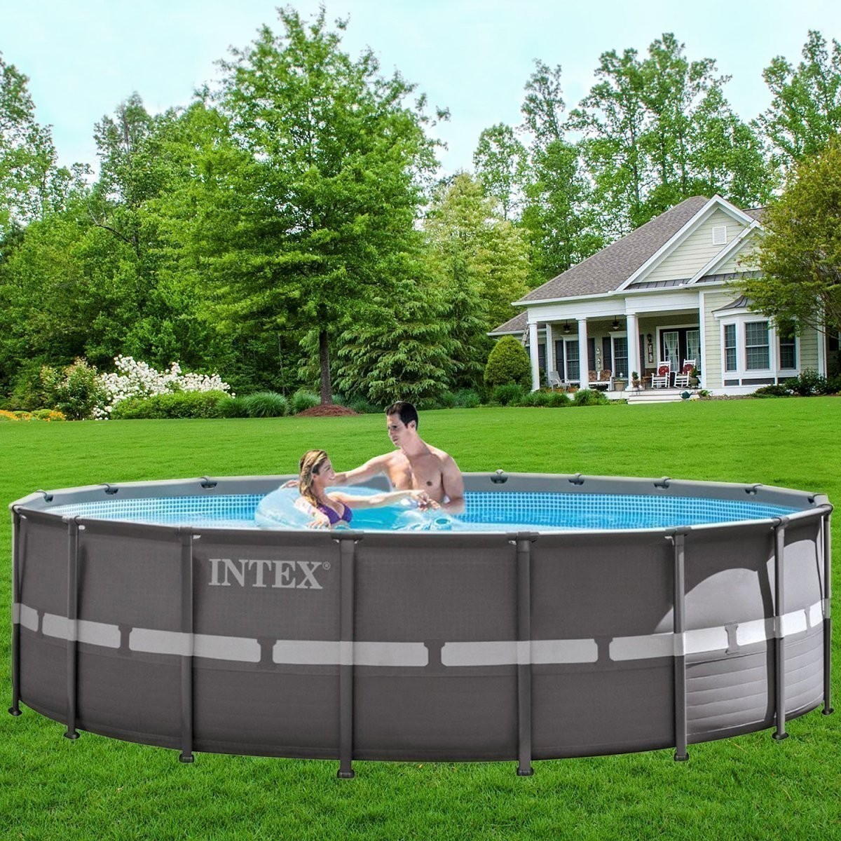 Обзор INTEX ULTRA FRAME XTR 26330. Наземные бассейны премиум-класса для ...