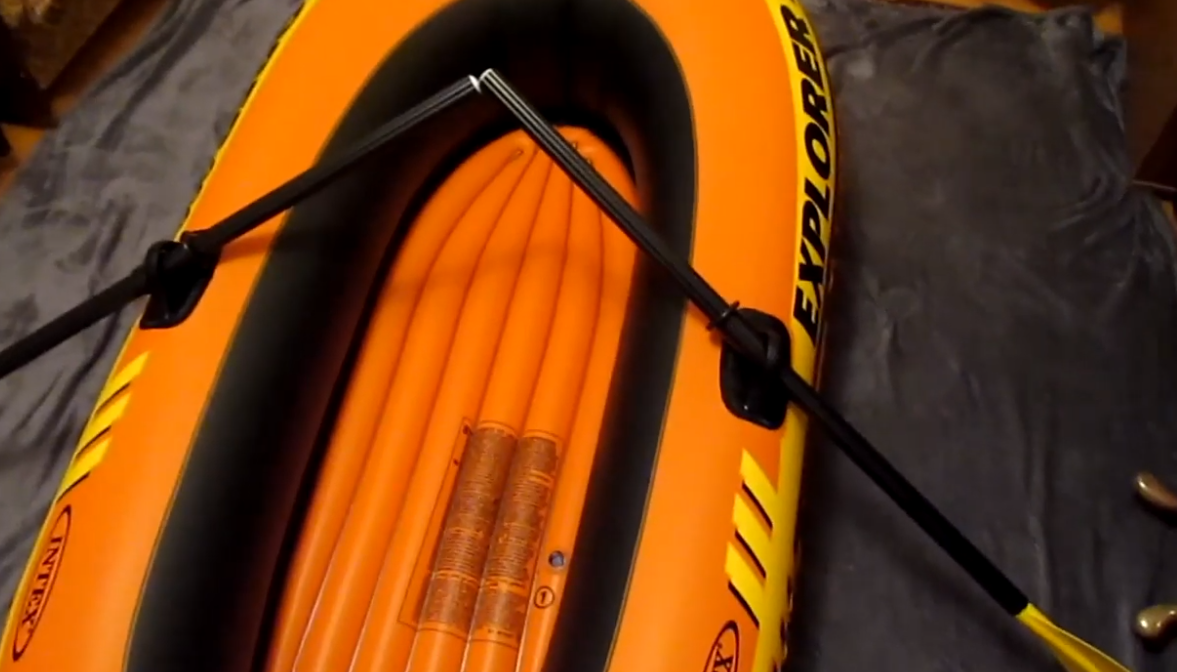 Обзор INTEX EXPLORER 200. Двухместная надувная лодка для детей и подростков