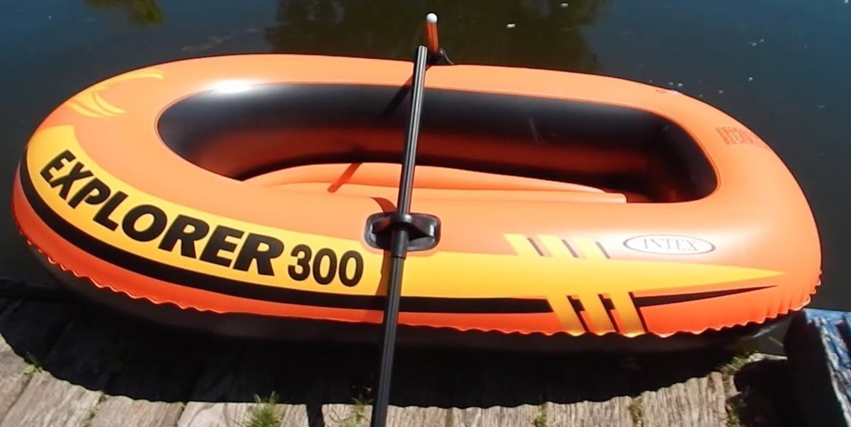 Обзор INTEX EXPLORER 300. Недорогая надувная лодка для отдыха на воде и ...